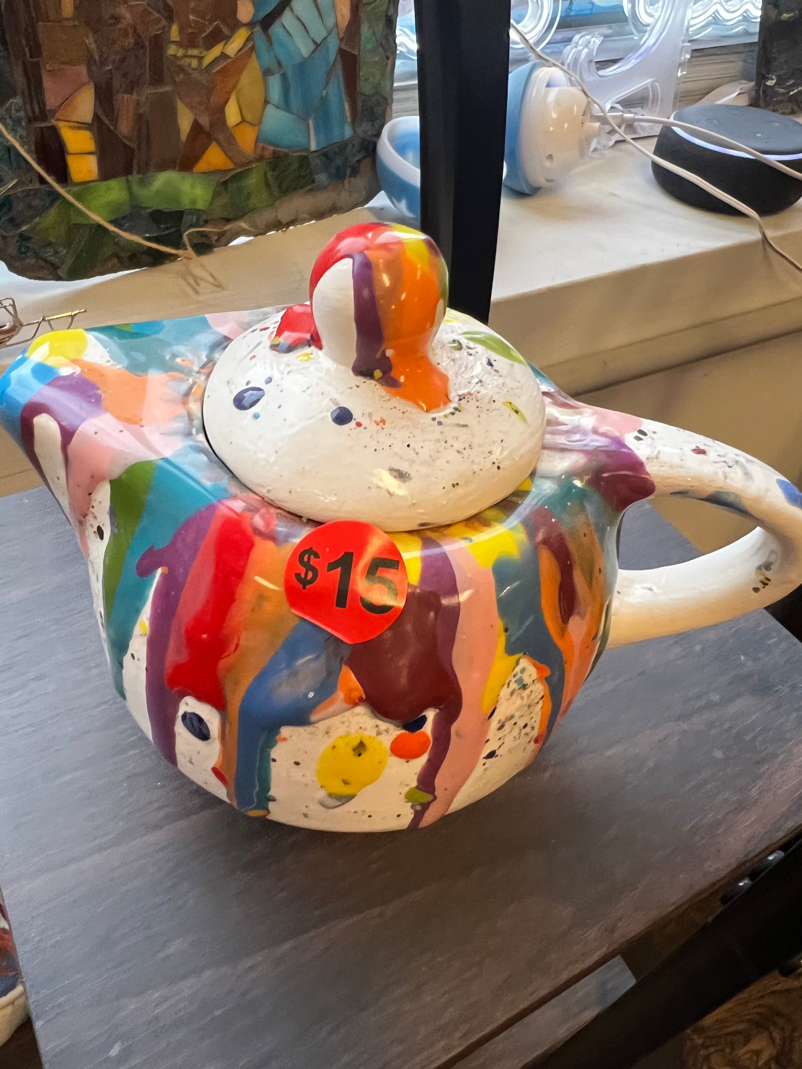 Drip teapot | Uncle Dave’s Art Studio