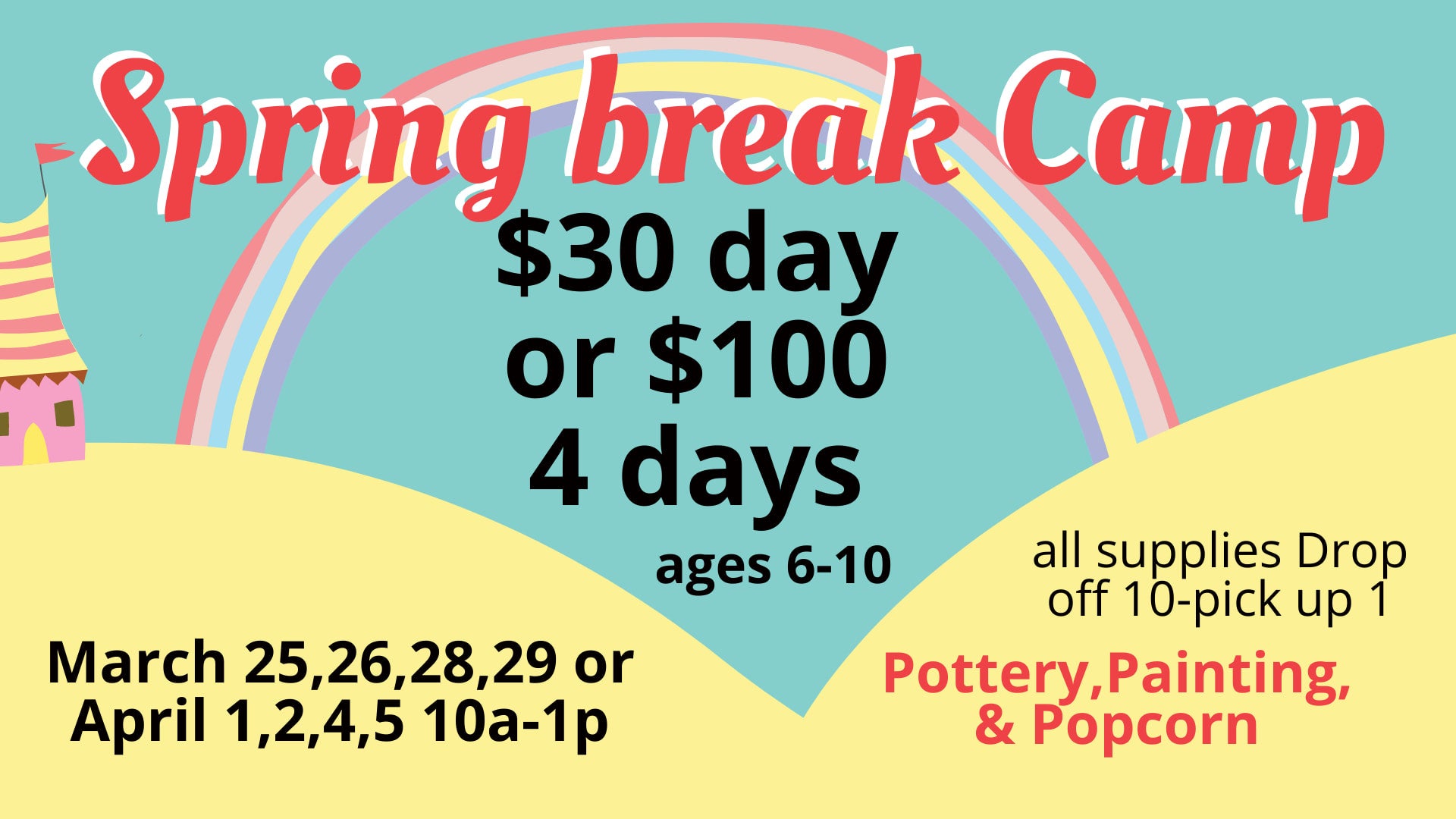 Spring break April | Uncle Dave’s Art Studio