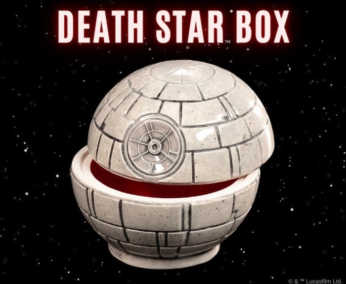 Death Star box ceramic | Uncle Dave’s Art Studio