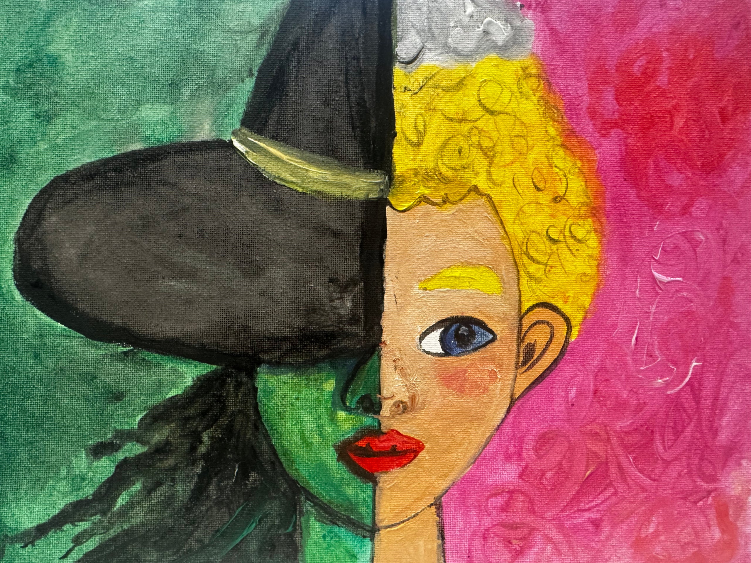 Voodoo wicked painting | Uncle Dave’s Art Studio