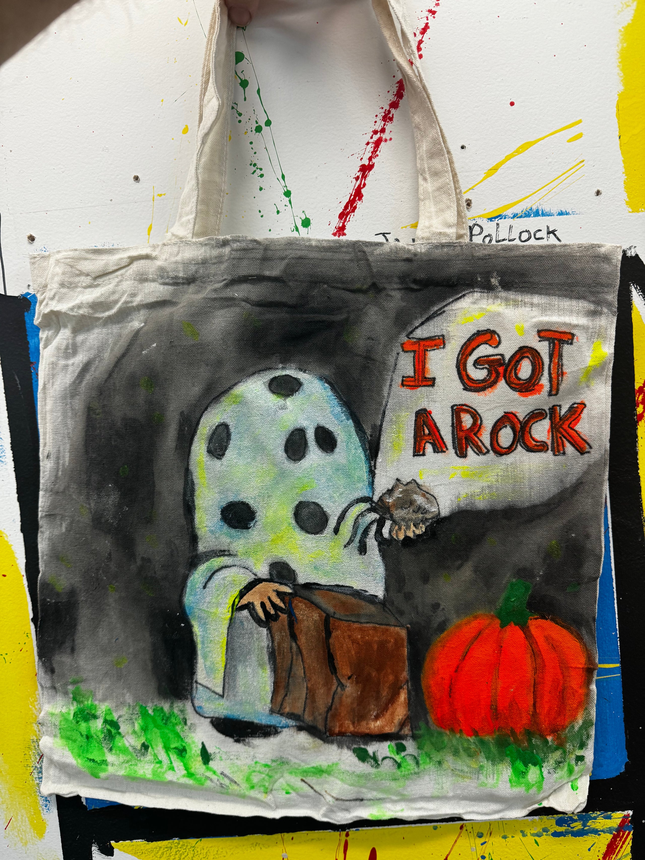 Trick or treat Charlie Brown ghost | Uncle Dave’s Art Studio
