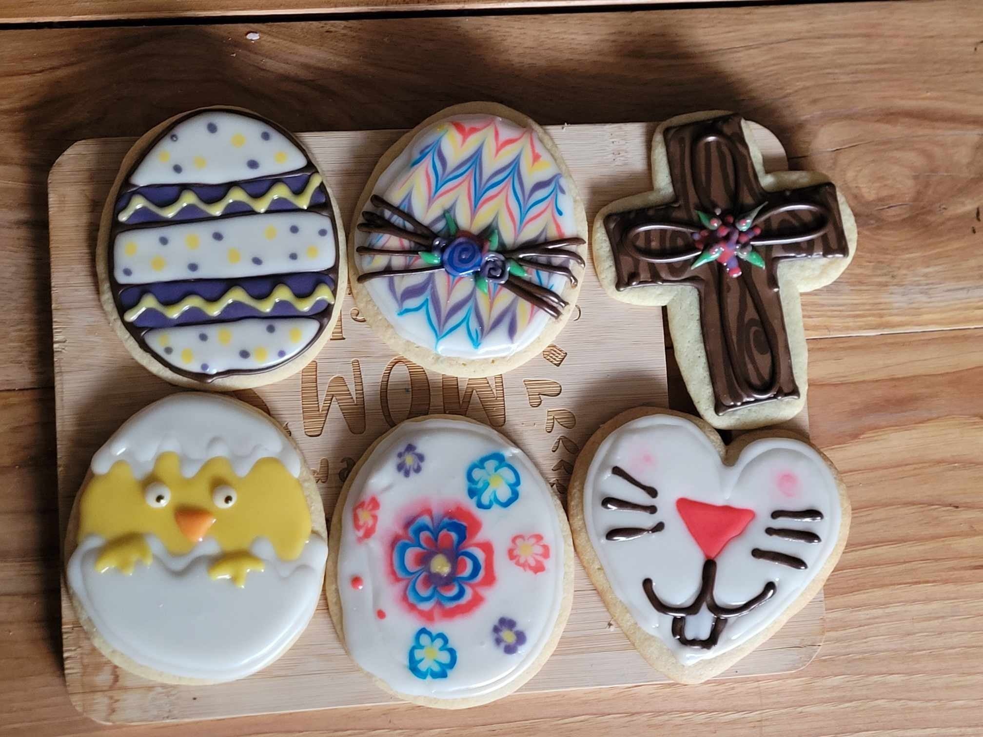 Easter cookie decorating class | Uncle Dave’s Art Studio